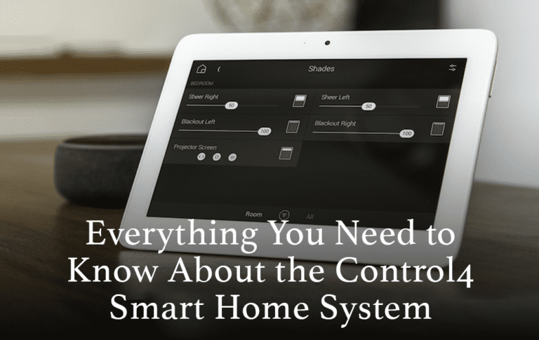 Smart Home System by Control4